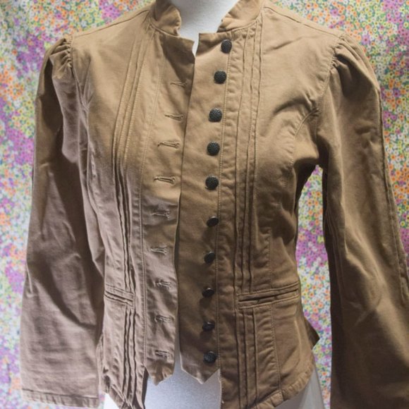 PAIGE | Jackets & Coats | Paige Tan Military Jacket | Poshmark